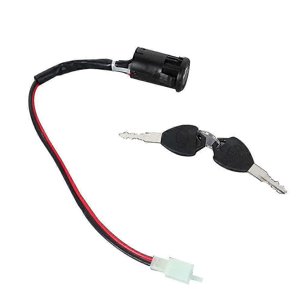 Universal Motorcycle Key 2 Wire Key Switch Scooter Ignition Switch On ...