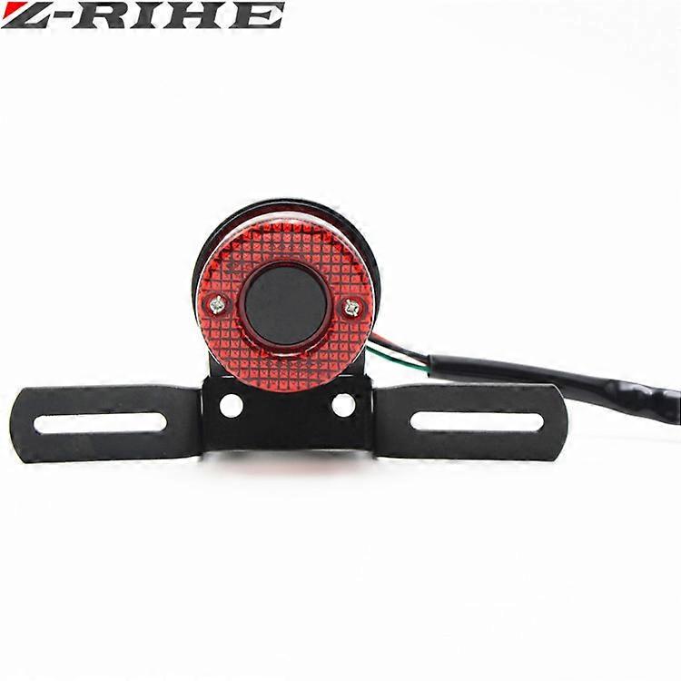 For Chopper Bobber LED Motorcycle Tail Brake Stop Light Moto Rear ...