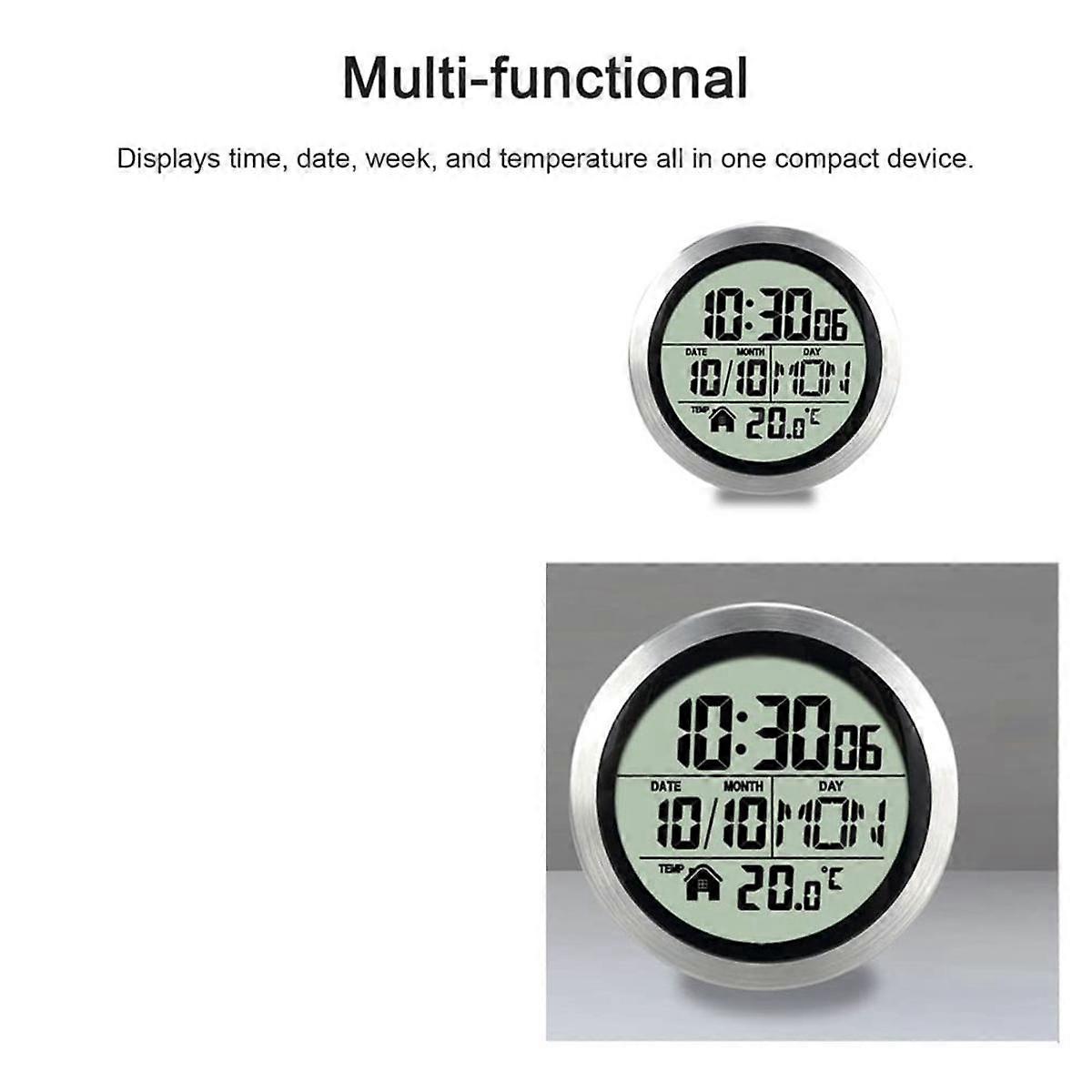 Digital Shower Clock Waterproof, Bathroom Timer Clock, Digital Kitchen ...