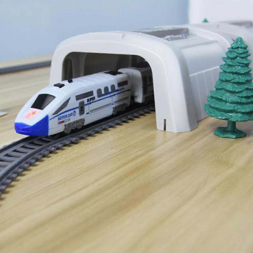 50PCS Simulation High Speed Rail Trains Electric Trains Harmony Round ...