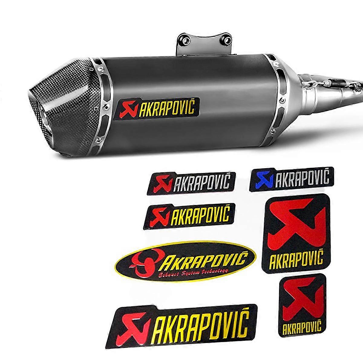 For Akrapovic Exhaust stickers Motorcycle Sticker Decal Logo | Fruugo UK