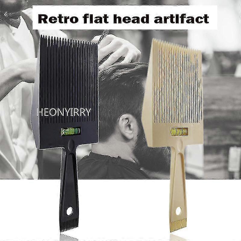 Men Flat Top Guide Comb Haircut Clipper Comb Barber Shop Hairstyle Tool ...