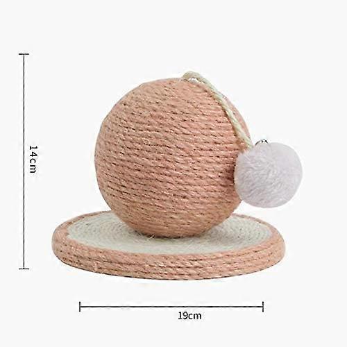 2025 New Cat Toy, Large Scratching Ball, Stylish Natural Sisal Cat ...