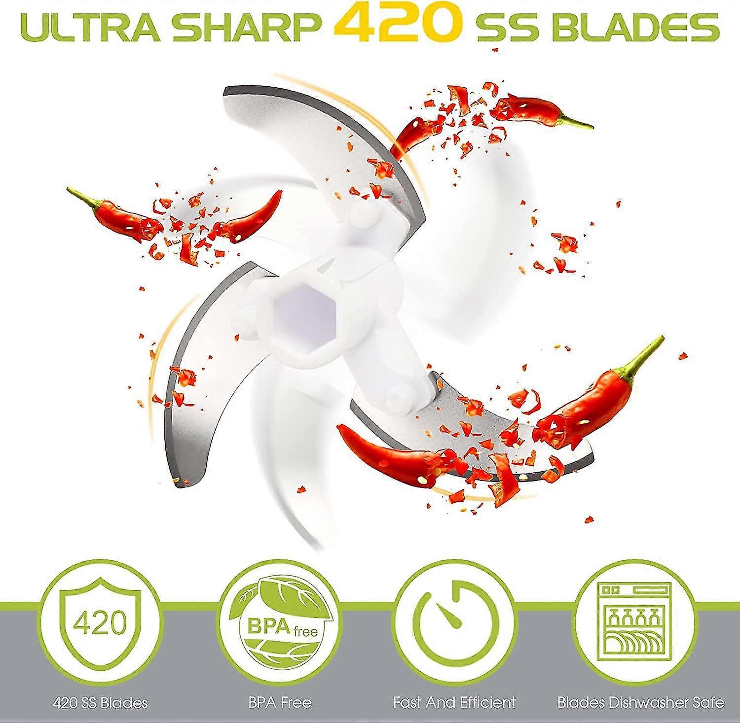 Manual Food Chopper Pull String,piranha Pull And Chop,hand Food ...