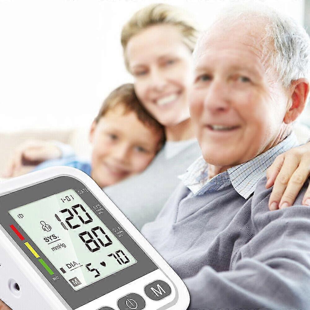Digital Arm Blood Pressure Monitor Standard Cuff Upper Arm Bp Machine ...