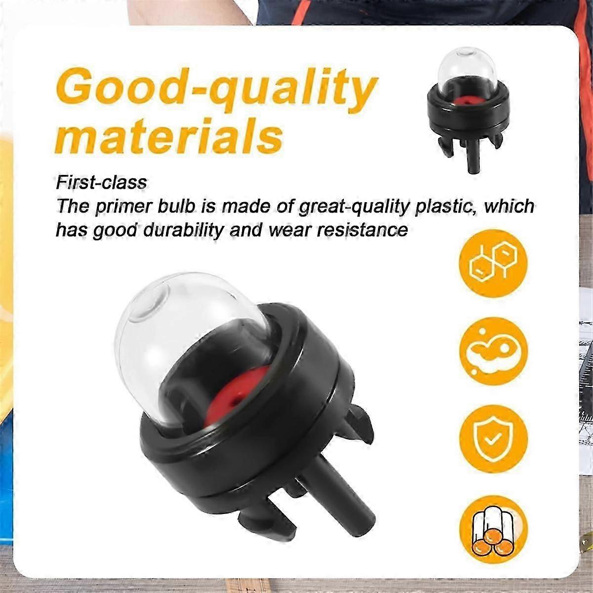 2pcs Snap in Primer Bulb Pump, Carburetor Primer Bulb Replacement ...