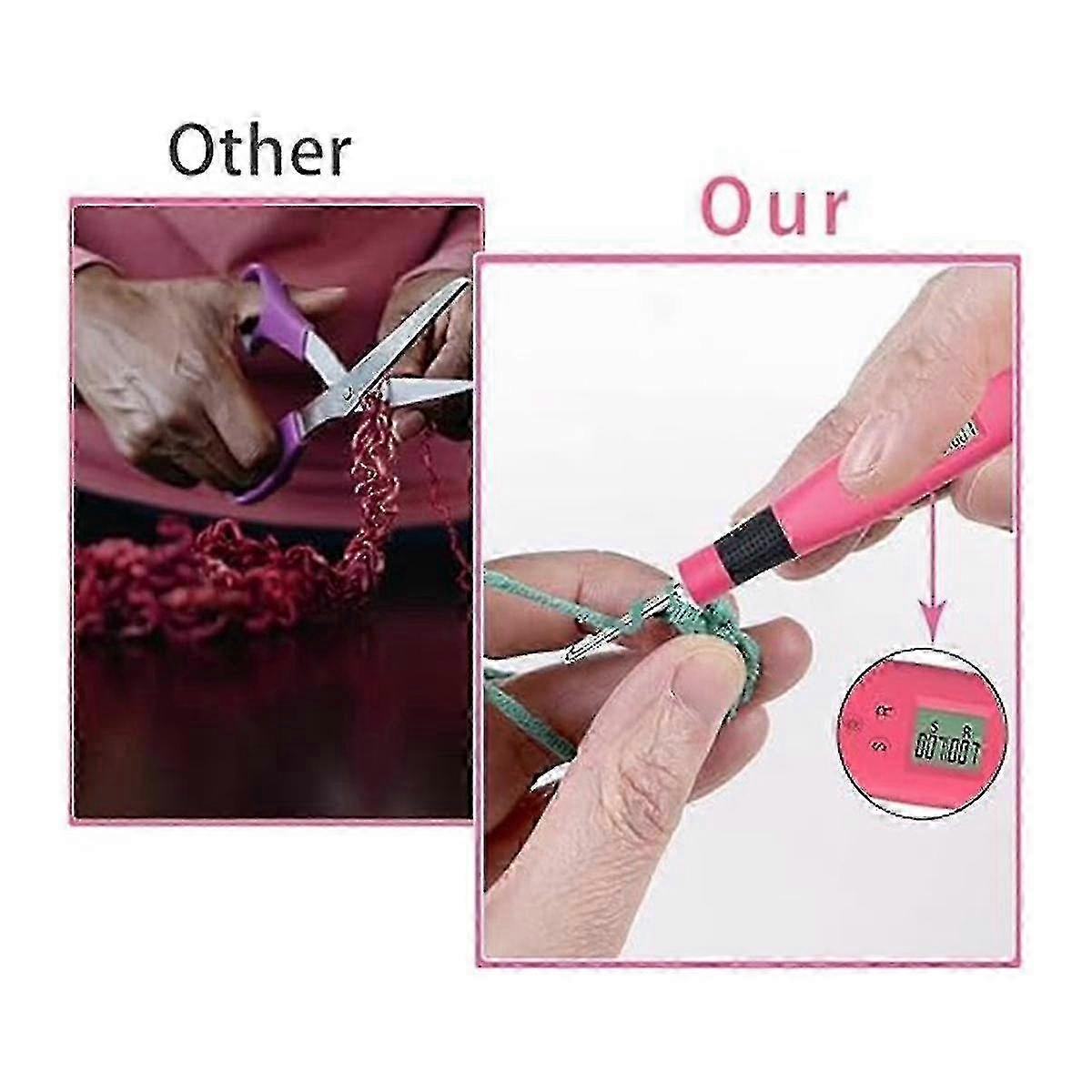 Counting Crochet Set Numbers, Crochet Needles Rechargeable Crochet ...