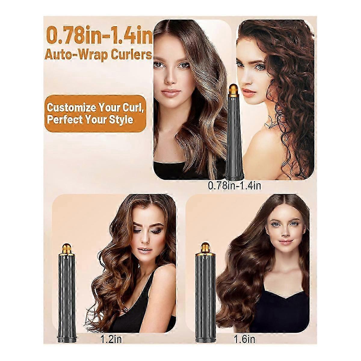 Conical Long Barrels Attachment for Dyson Airwrap HS01 HS05, 20MM-36MM ...