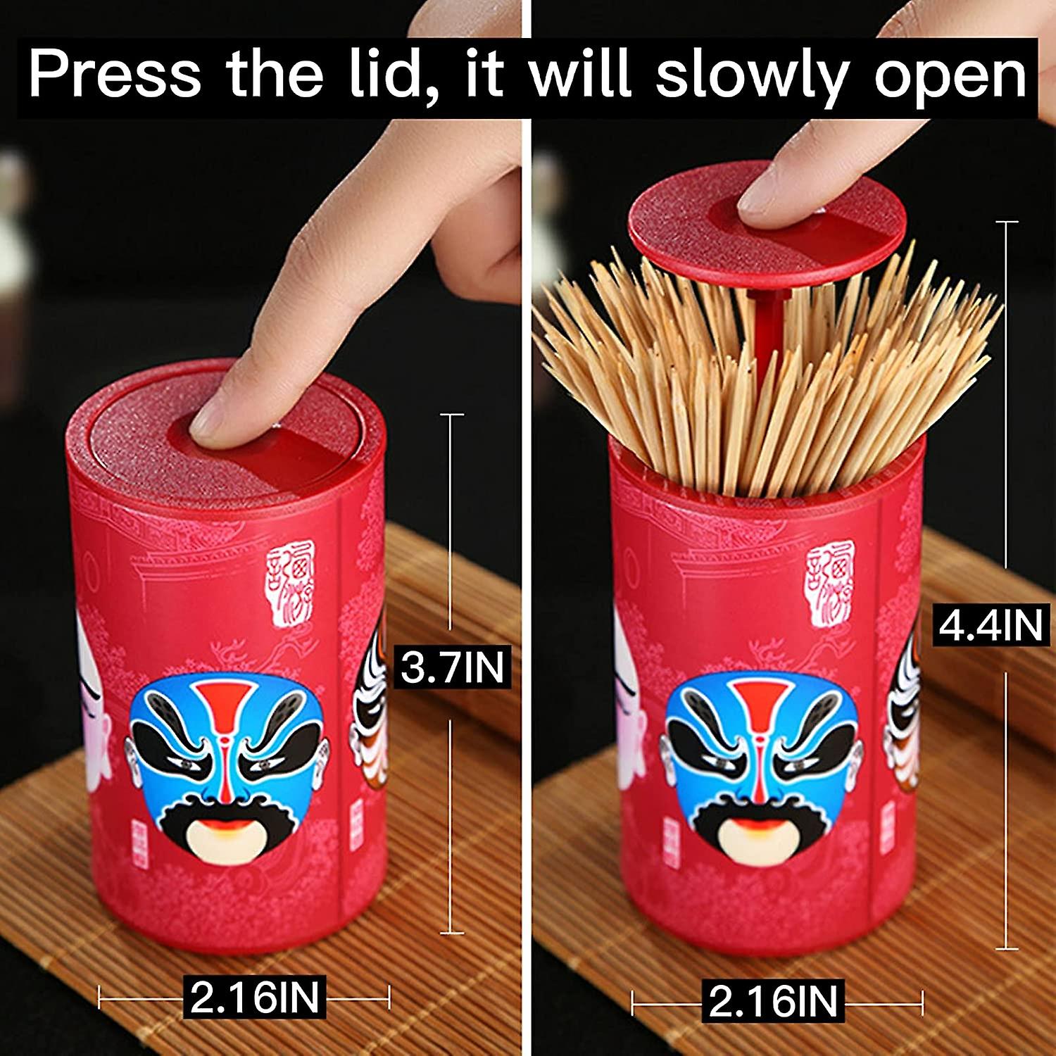 Pop-up Plastic Toothpick Holder, Toothpick Box, Special Toothpick ...