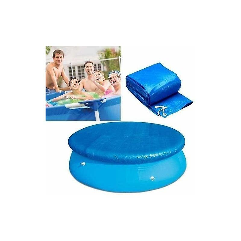 Diameter Pool Covers, Round Swimming Pool Protection Cover with Rope ...