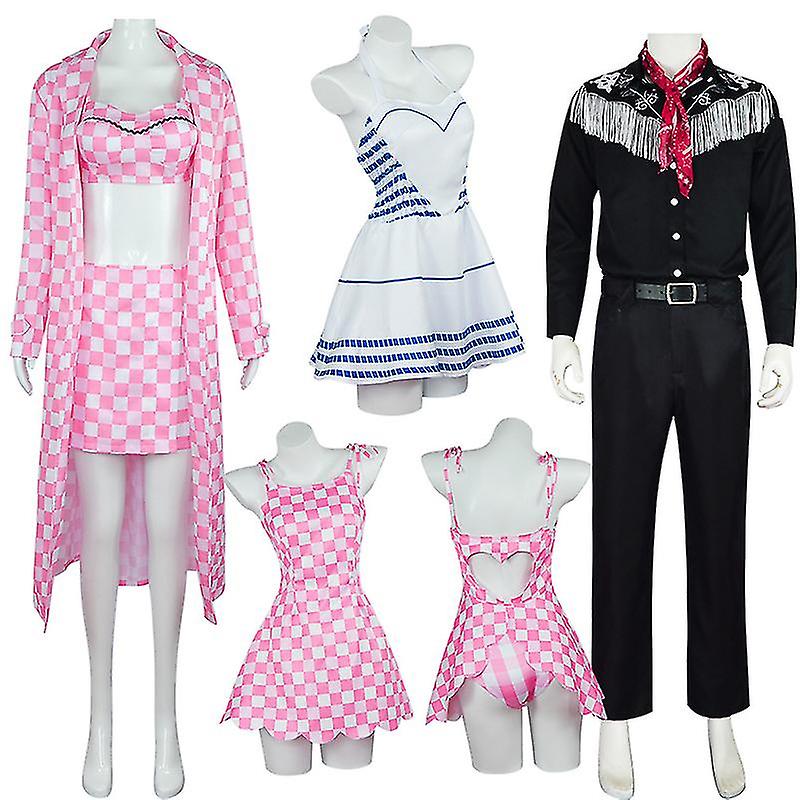 Film Ken Rolle Kostüm Anime Margot Robbie Cospaly Uniform Kleid für ...