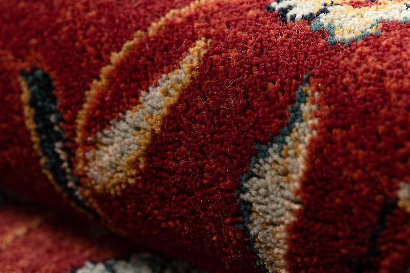 Wool carpet OMEGA ARIES flowers ruby | Fruugo UK