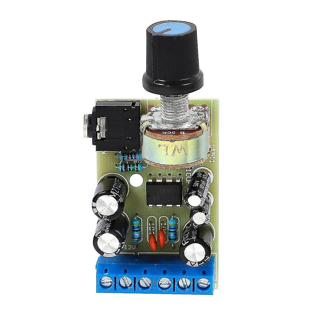 Dc1.8-12v Tda2822m Amplifier 2.0 Channel Stereo 3.5mm Audio Amp Board ...