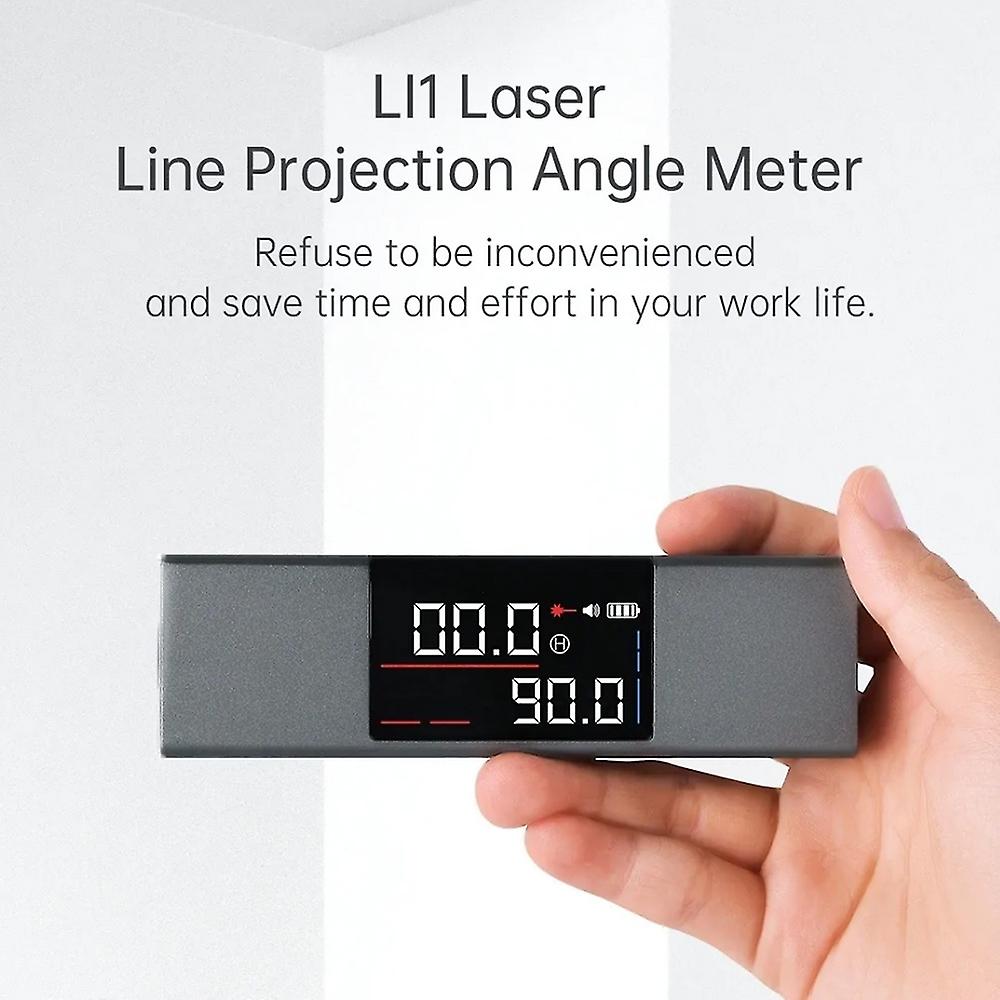 AtuMan DUKA LI1 Digital Angle Finder Laser Protractor Rechargeable ...