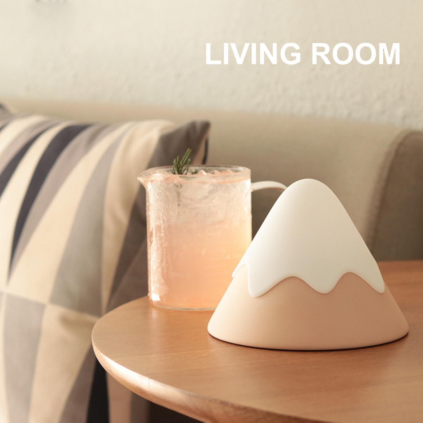 Snow Mountain Lamp Pinching Tapping Usb Rechargeable Bedroom Atmosphere ...