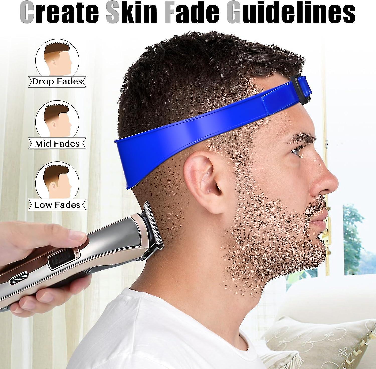 Neckline Shaving Template Adjustable Hair Trimming Guide, Diy Self ...