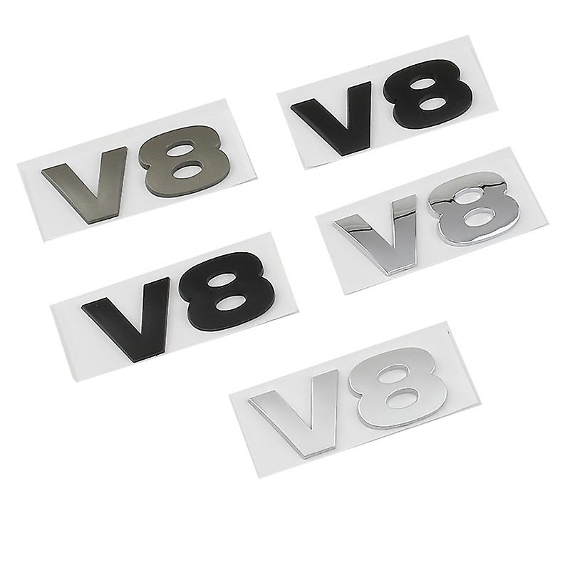 3d Abs Hse V8 Letters Car Rear Trunk Fender Badge Emblem Decals Sticker ...