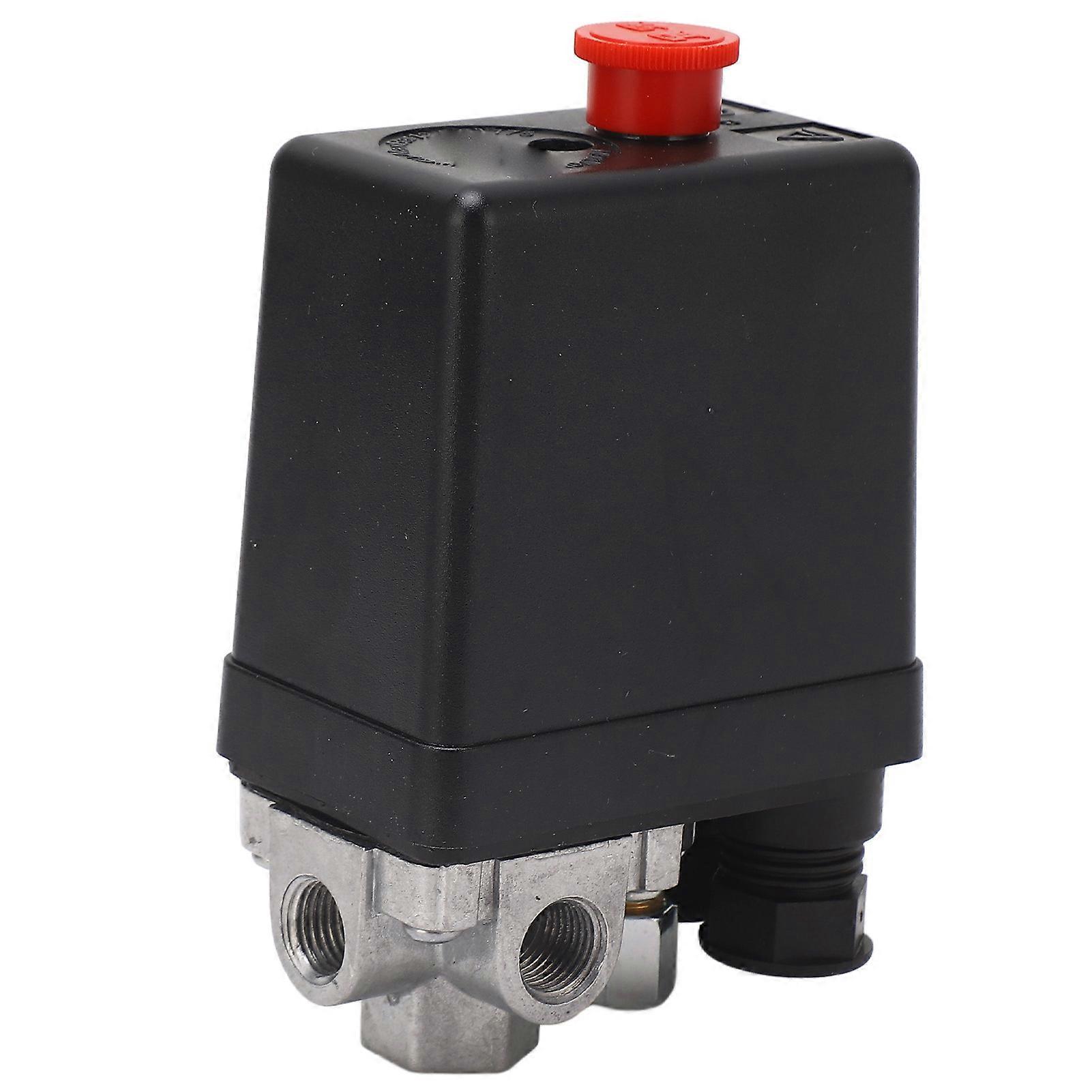 6 to 8kg Air Compressor Pressure Switch Heavy Duty 4 Port Air ...