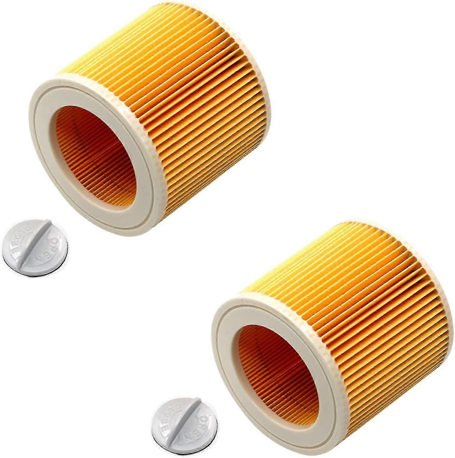 2 Pack Filter Replacement Parts for Karcher WD2 WD3 WD3P MV2 MV3 WD ...