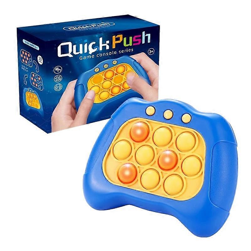 Electronic Pop Light Game Quick Push Bubble Console Series Fidget Anti-stress Toys for Children ...