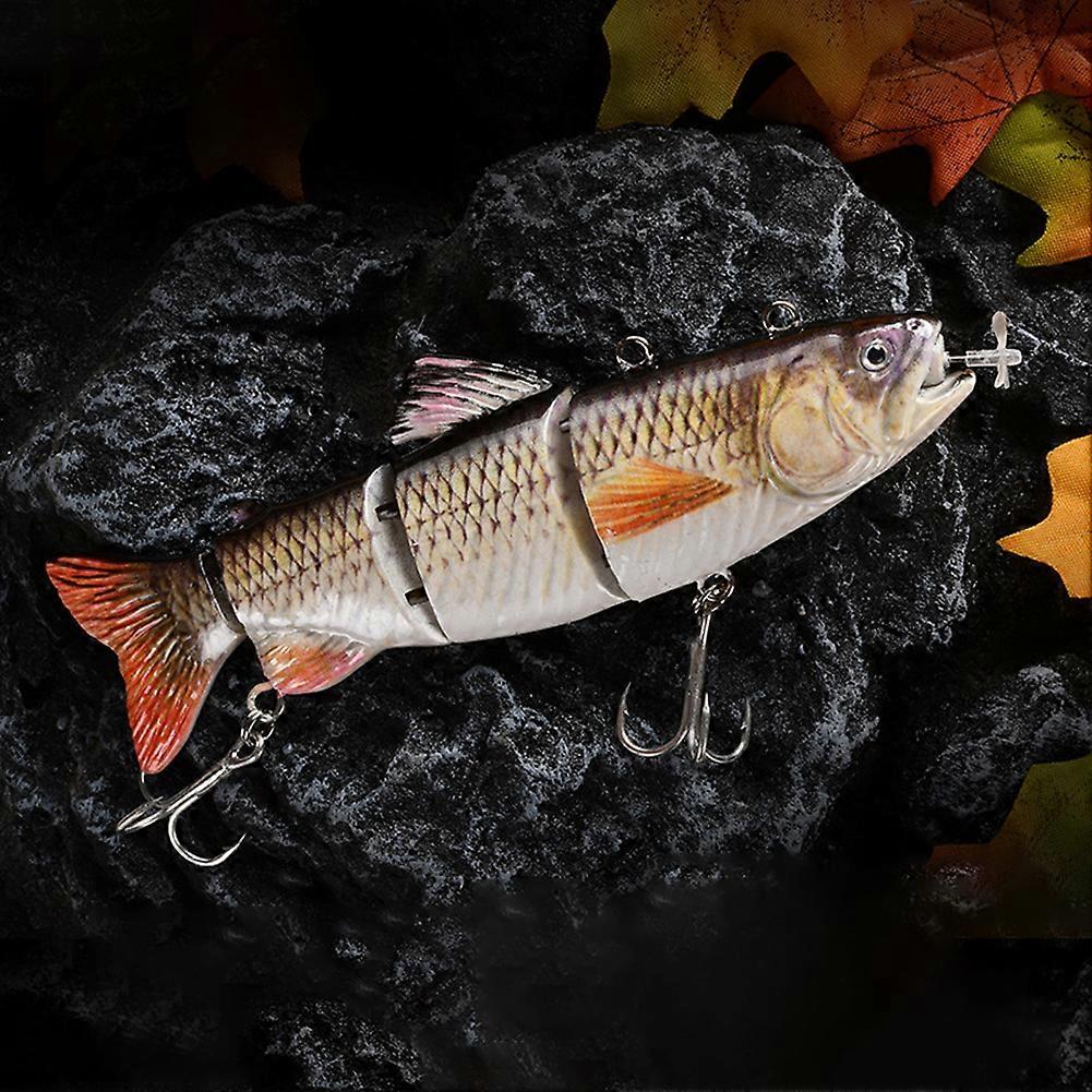 Robotic Automatic Swimming Lure Rechargeable Led Light Multi Jointed ...