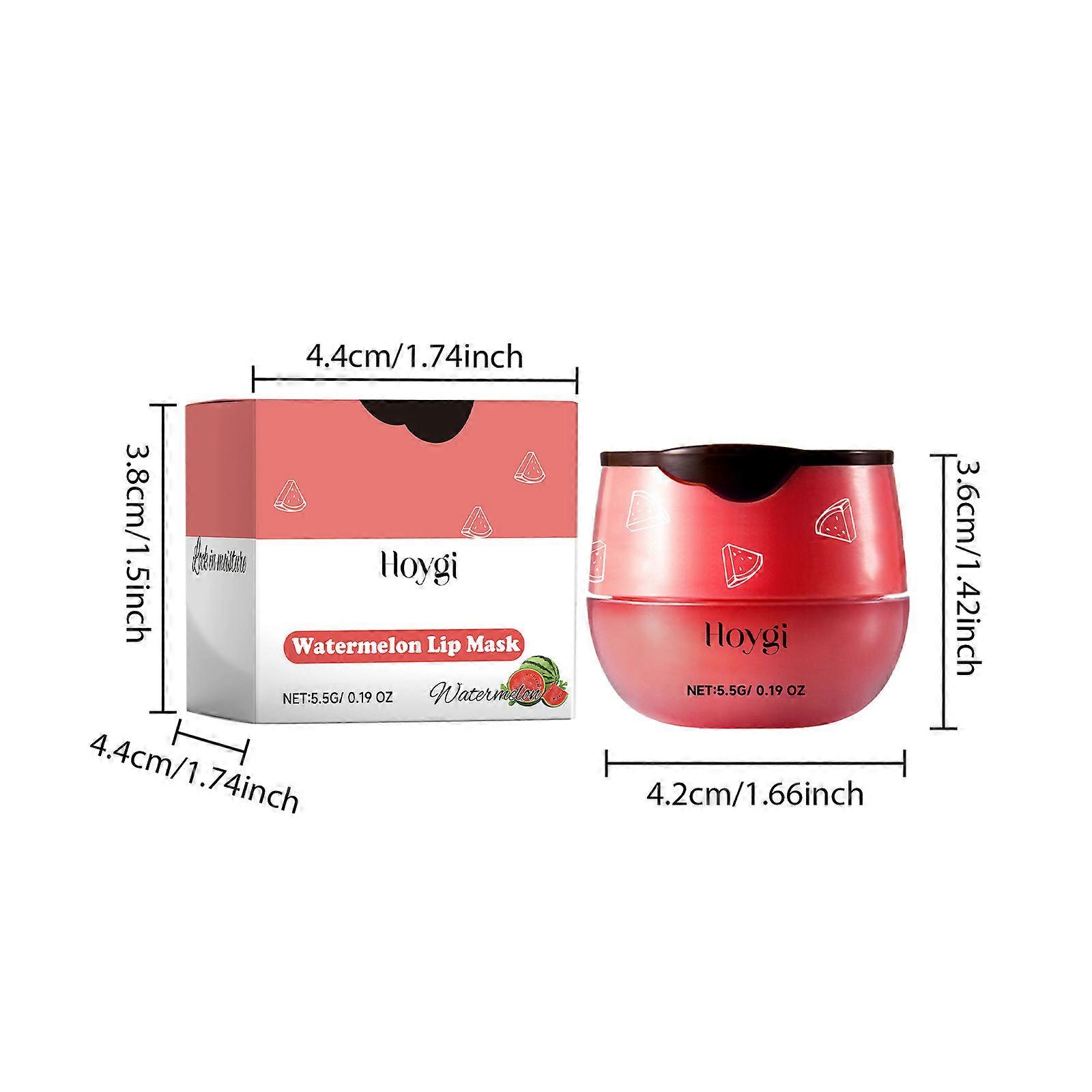 5.5g Watermelon Lip Mask: Moisturizing and lightening lip lines ...