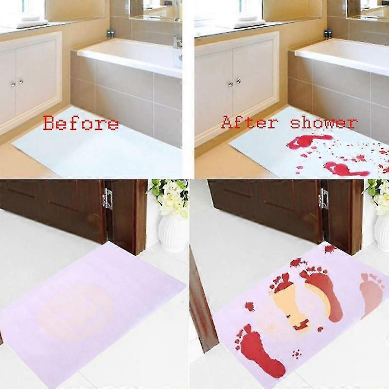 Halloween Decor Bath Mat Bloody Bath Mat - Halloween Decor Decoration ...