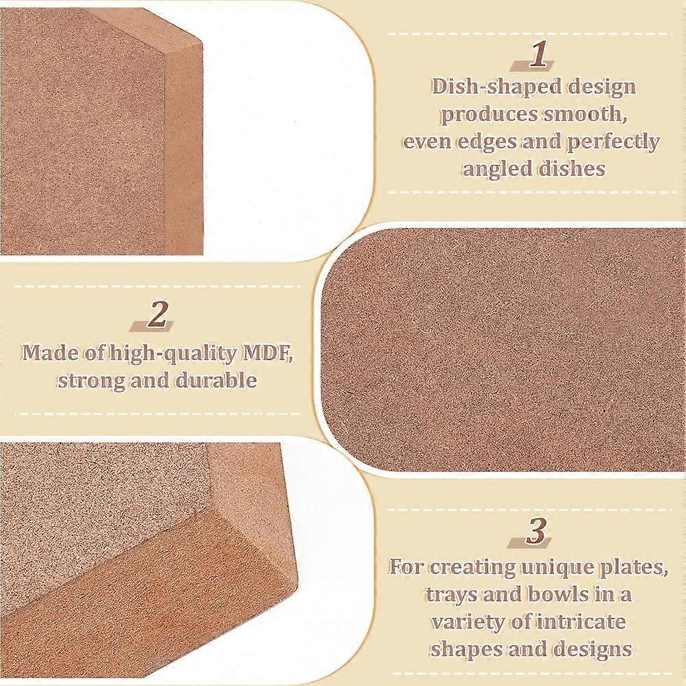 Pottery Tool Pottery Tools Ceramic Plate Forming Tool Hexagon Dish ...