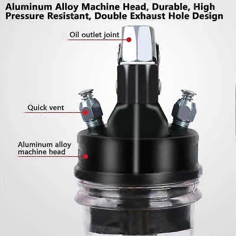 12000PSI Heavy Duty Greaser Grip Grease Tool Coupler Grease Tube For ...