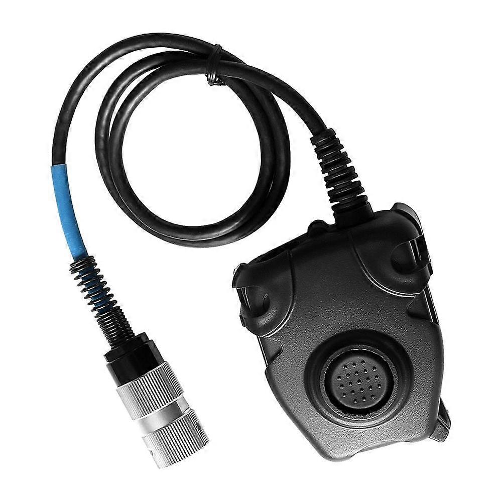 Tactical Headset PRC PTT 6-pin U94 PTT Tactical Headset Intercom ...