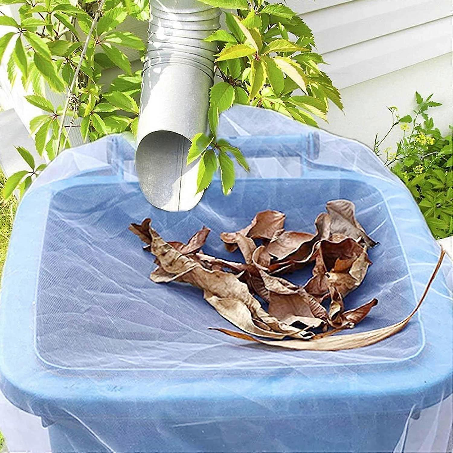 Rain Barrel Mesh Cover, Rain Barrel Mesh Cover, Water Collection ...