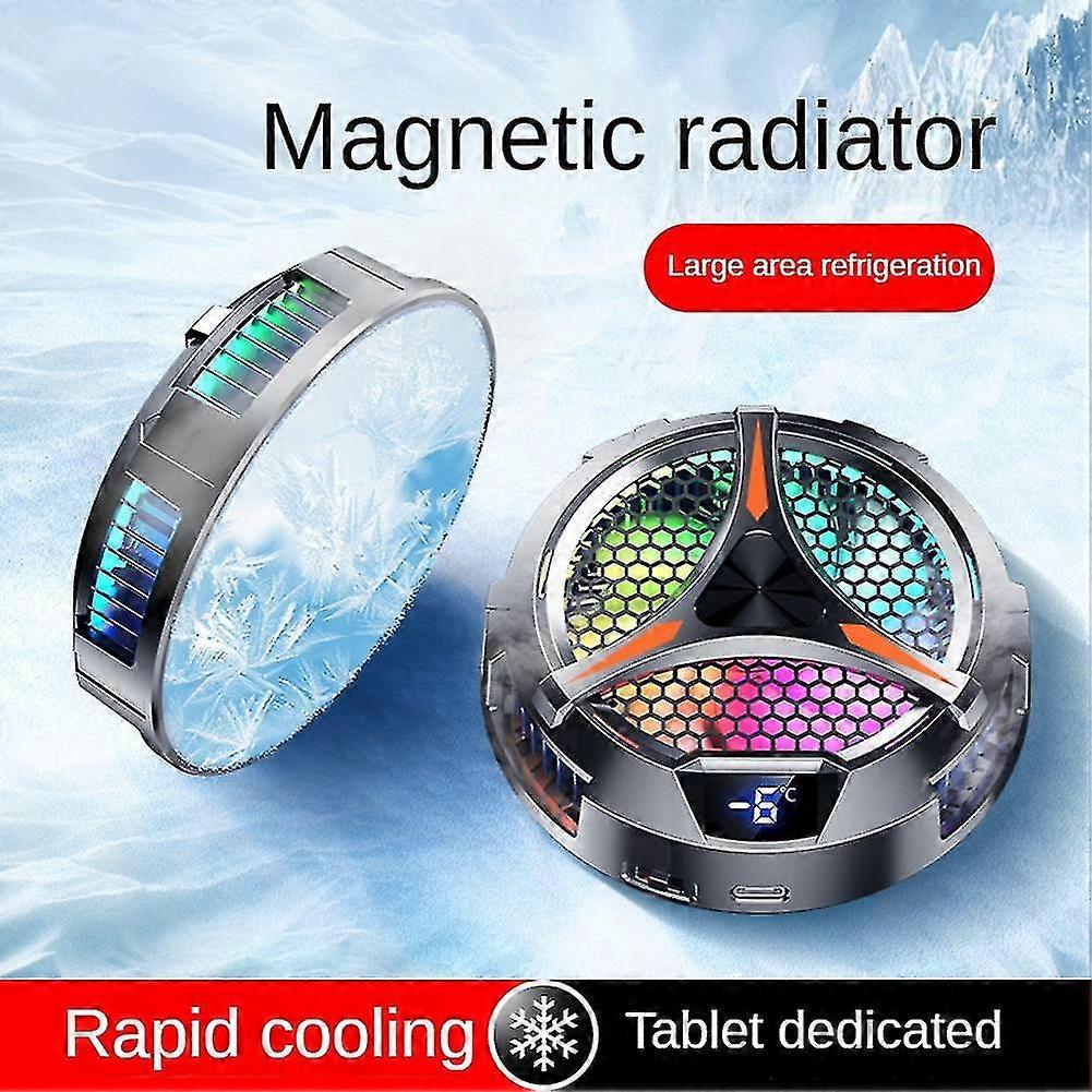 X42 Tablet Radiator Tablet Cooler Rgb Colorful Lighting 10cm Magnetic ...