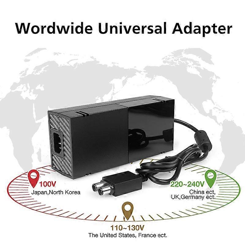 for Xbox One Power Supply Brick with Power Cord,Power Supply AC Adapter ...