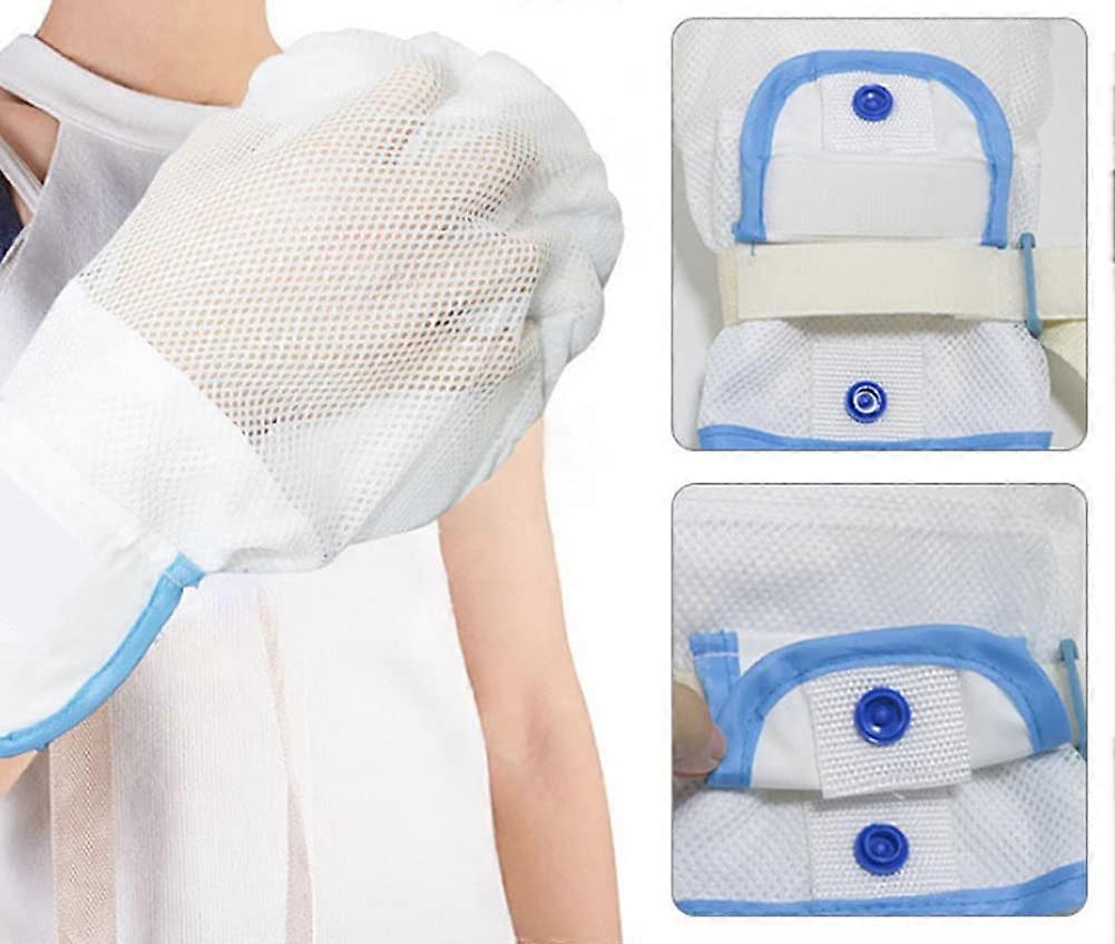 Safety Hand Restraint Mitts Glove For Dementia And Elderly, With Super ...
