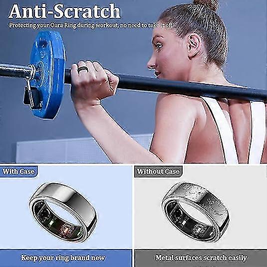 Silicone Ring Protector for Oura Ring Gen 3,Elastic Ring Cover for Oura ...