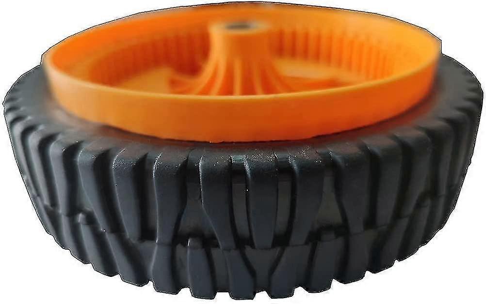 8" Rubber Wheels, Lawn Mower Wheels 53 Teeth Drive Wheels For ...