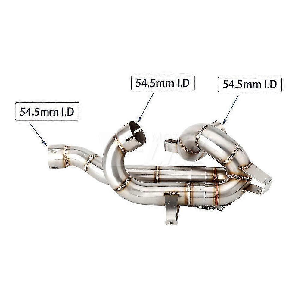 Motorcycle Exhaust Link Pipe For Ducati Multistrada V4 Pikes Peak 2021 ...