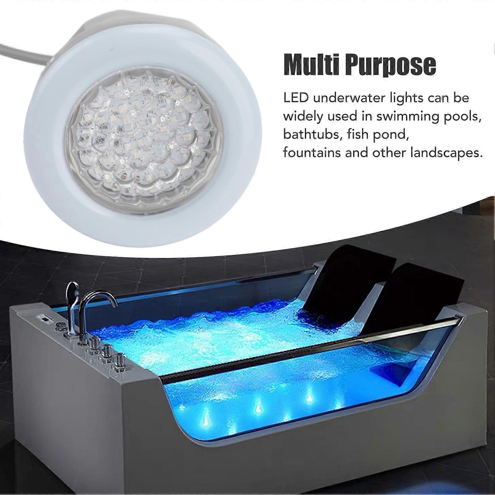LED Underwater Pond Lights High Brightness Colored Bathtub Lamp for ...