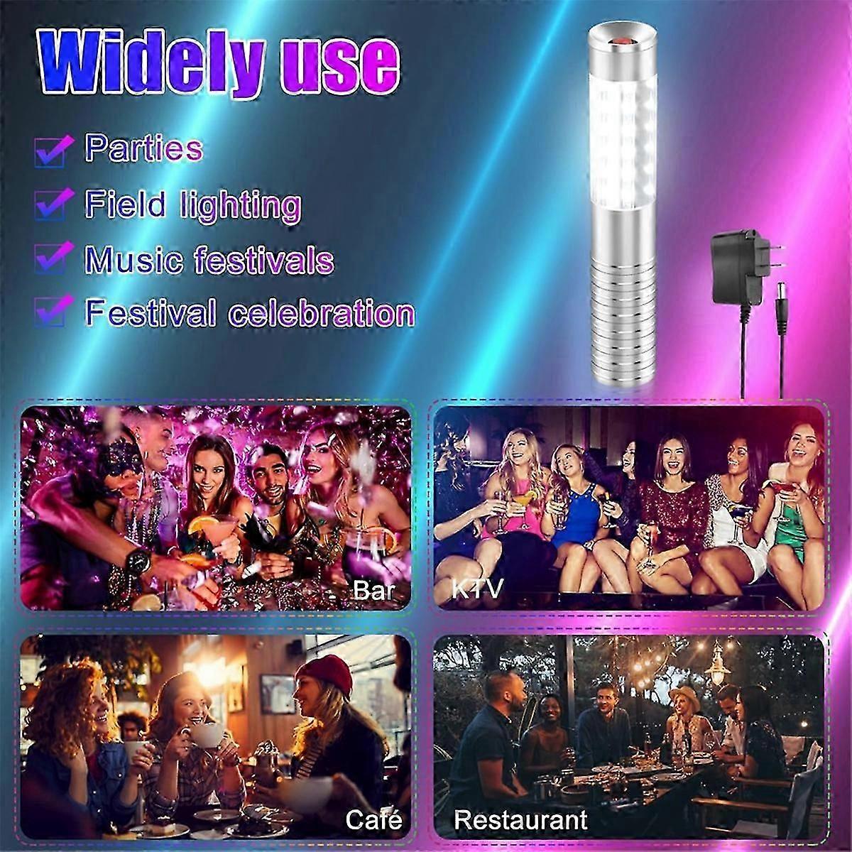 2PCS LED Strobe Baton Light Bright Rechargeable LED Light well | Fruugo UK