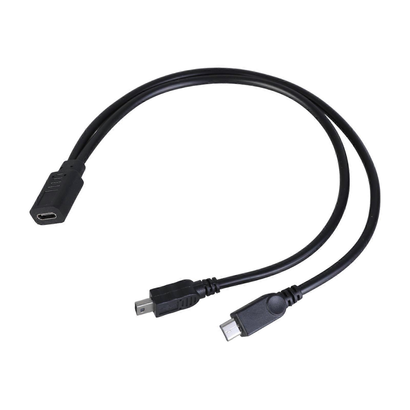 type c kvindelige stik indgang usb c til usb han opladningskabel ...