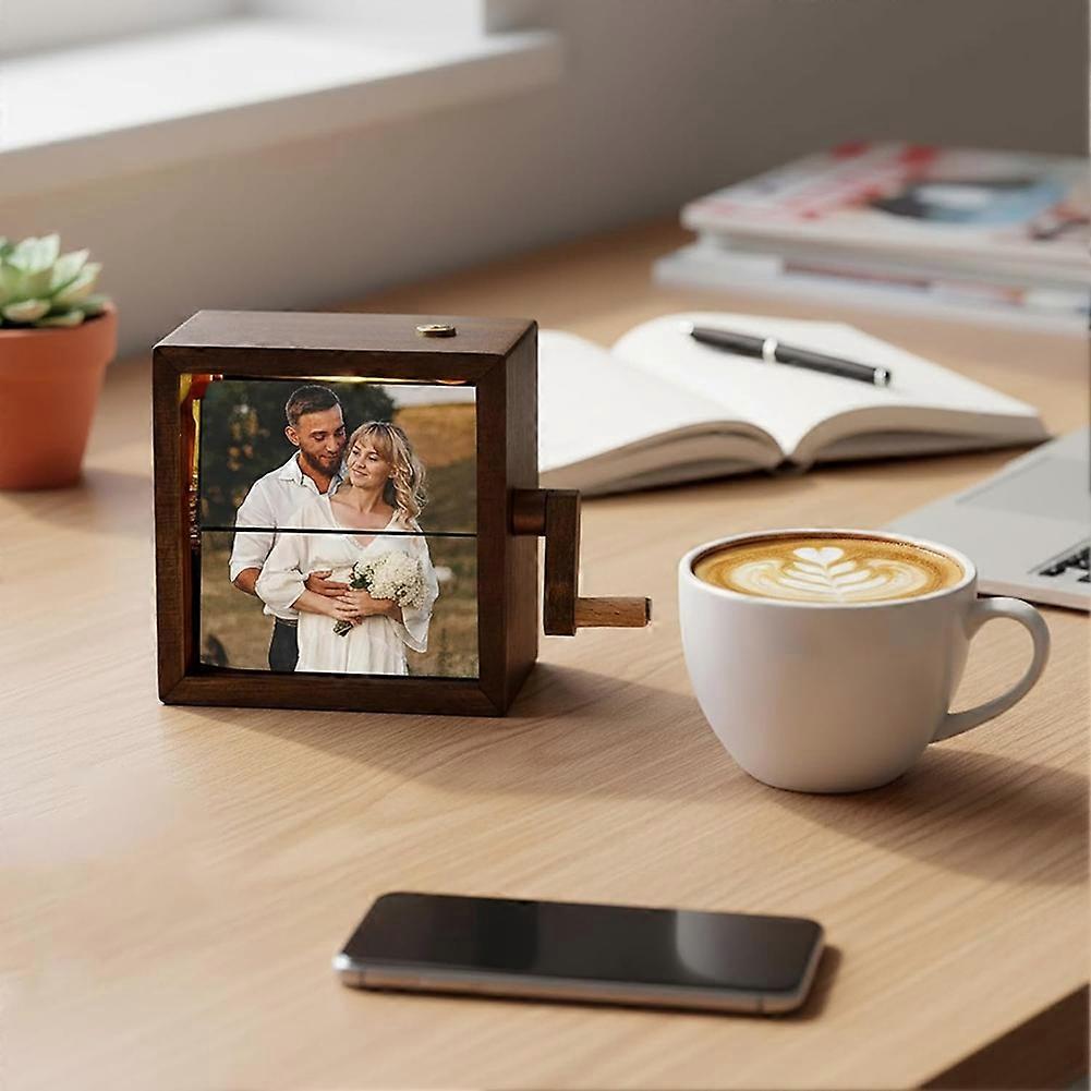 Photo Flipbook Frame, Hand-Cranked Animation Box, Mechanical Picture ...