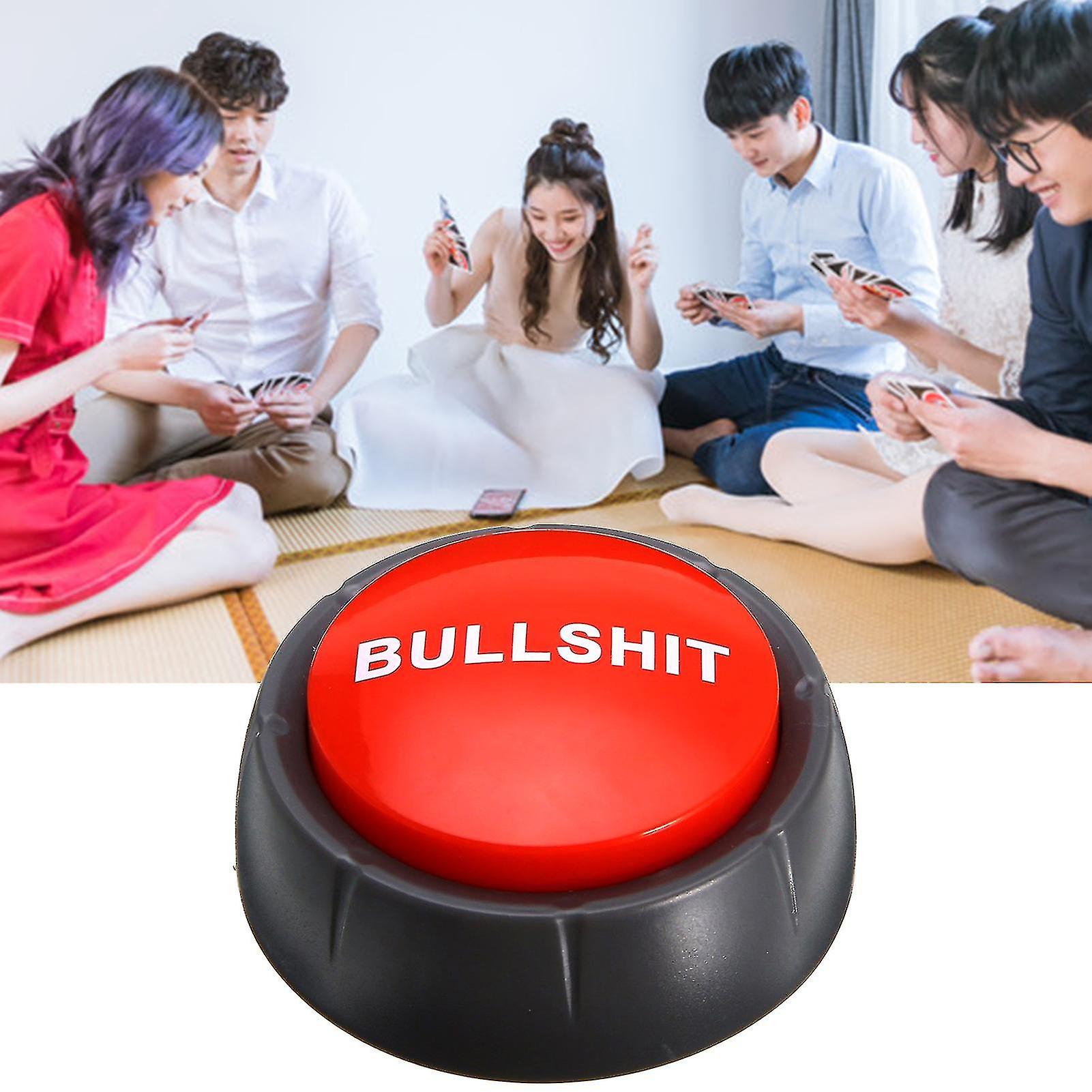 Bullshit Maybe No Sorry Yes Sound Talking Button Home Office Party ...