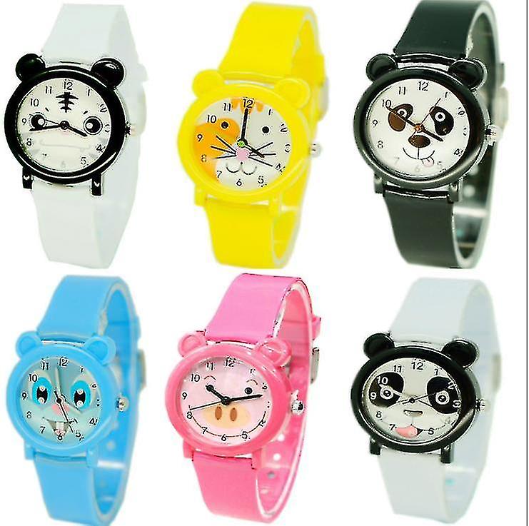 Waterproof Watch Kids Cartoon Quartz Silicone Animal Cartoon Kids Watch ...