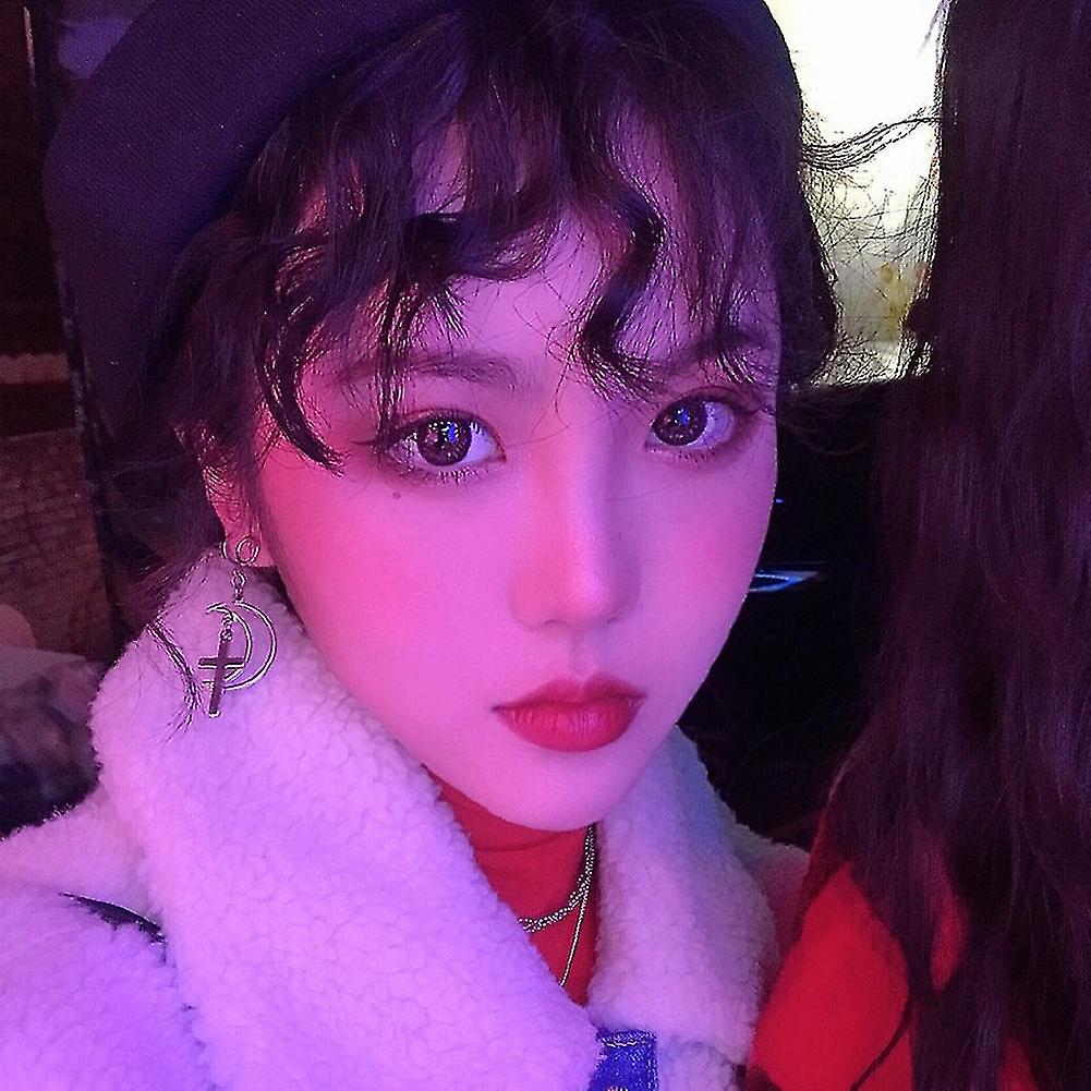 Natural Fluffy Curly Fake Fringe Bang Girls Clip-in Hair Extension ...