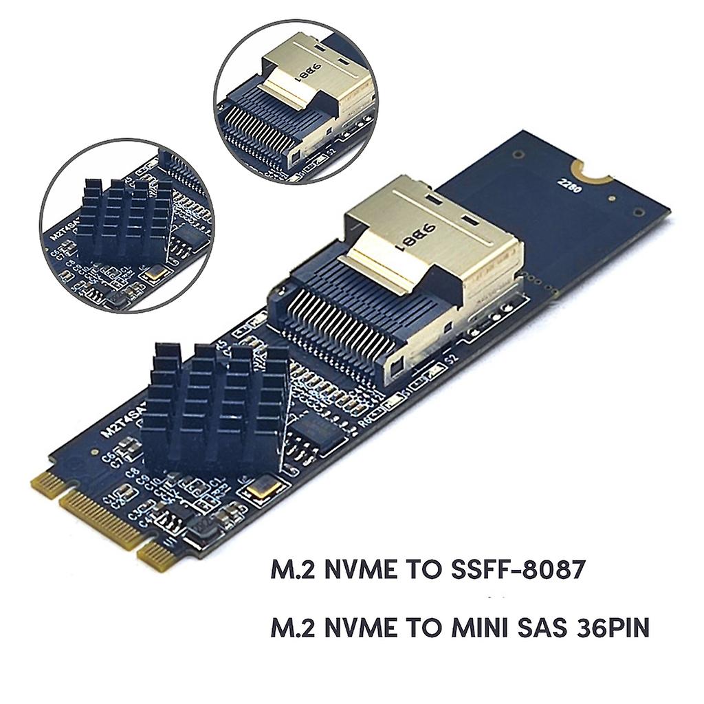 Conveniently Connect M.2 Nvme Ssd To Sff8087 Interfaces Using This ...