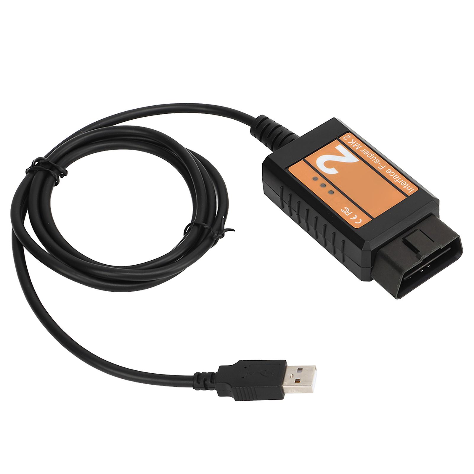 Ford Mondeo Fusion Focus F Super OBD2 USB Diagnostic Scanner Tool ...