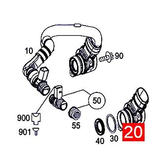 6420100131 Om642 3l Cdi Engine Breathing Cover For W204 W251 W166 W203 ...