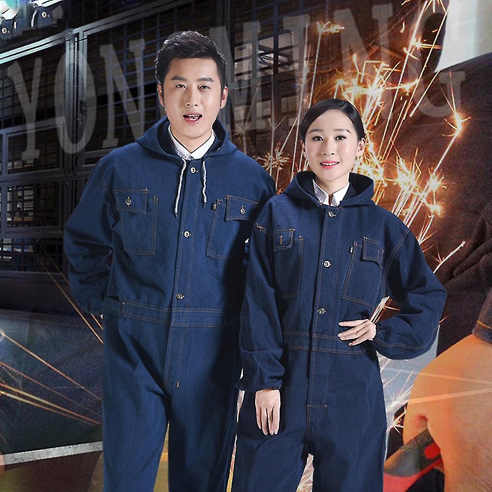 New Unisex Worker clothing workwear overalls denim jumpsuit Factory ...