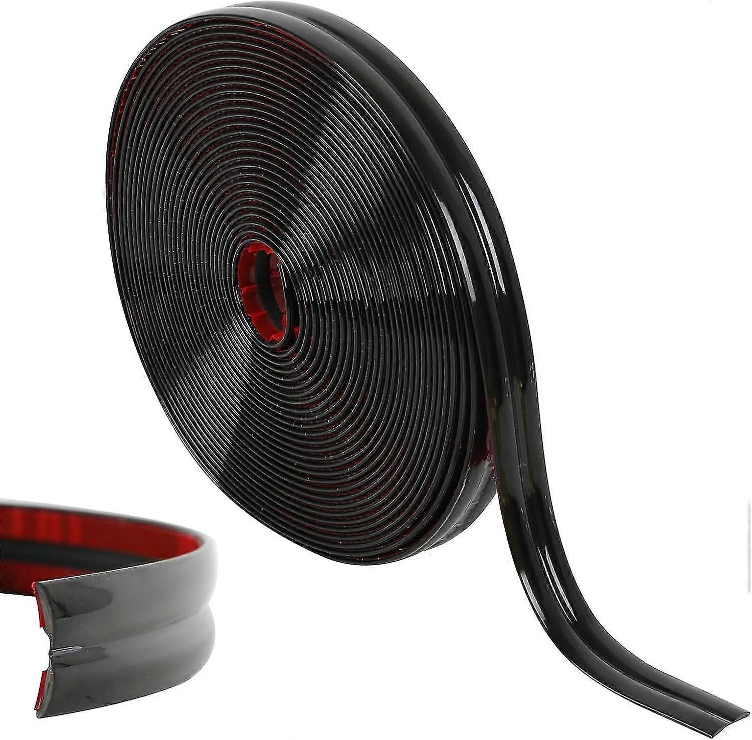 10 m Self-Adhesive Mouldings Flexible Kink Strip PVC End Strip Wall ...