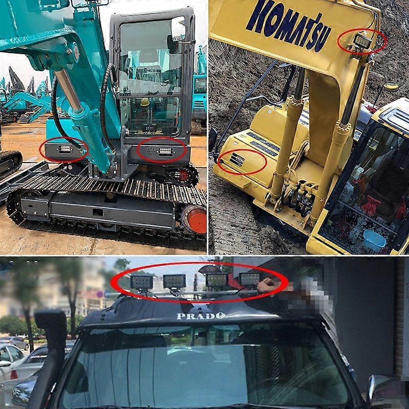 6inch Offroad Car SUV ATV 4x4 Excavator Dozer Tractor High Quality ...